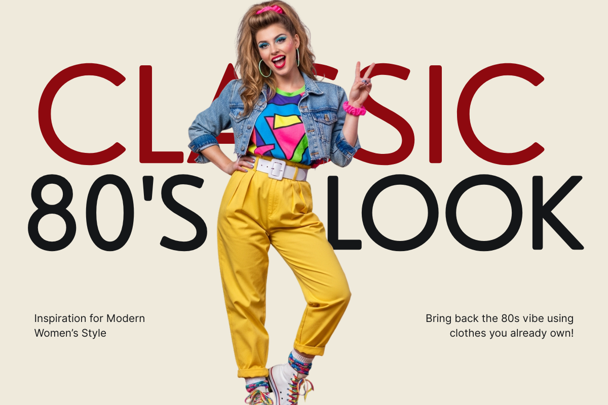 How to Dress 80s With Normal Clothes Easy Retro Style Guide